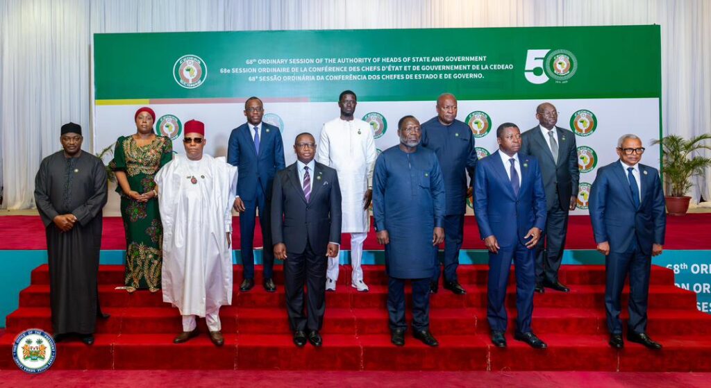 ECOWAS Chairman President Julius Maada Bio Opens 68th Ordinary Session ...